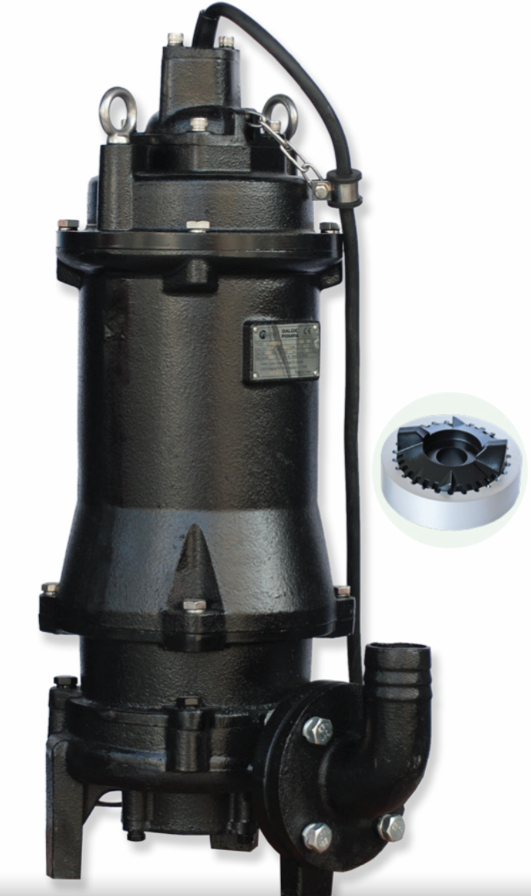 İmpo 50G 25.5 7,5HP Süper Öğütücülü Fos. Pompa 380V - 41 metre