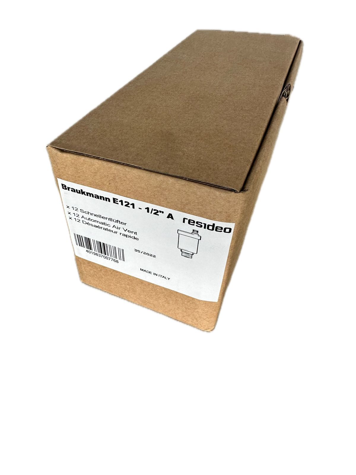 Honeywell E121-1/2A Otomatik Purjör 1/2'' - 1 KUTU-12 Adet