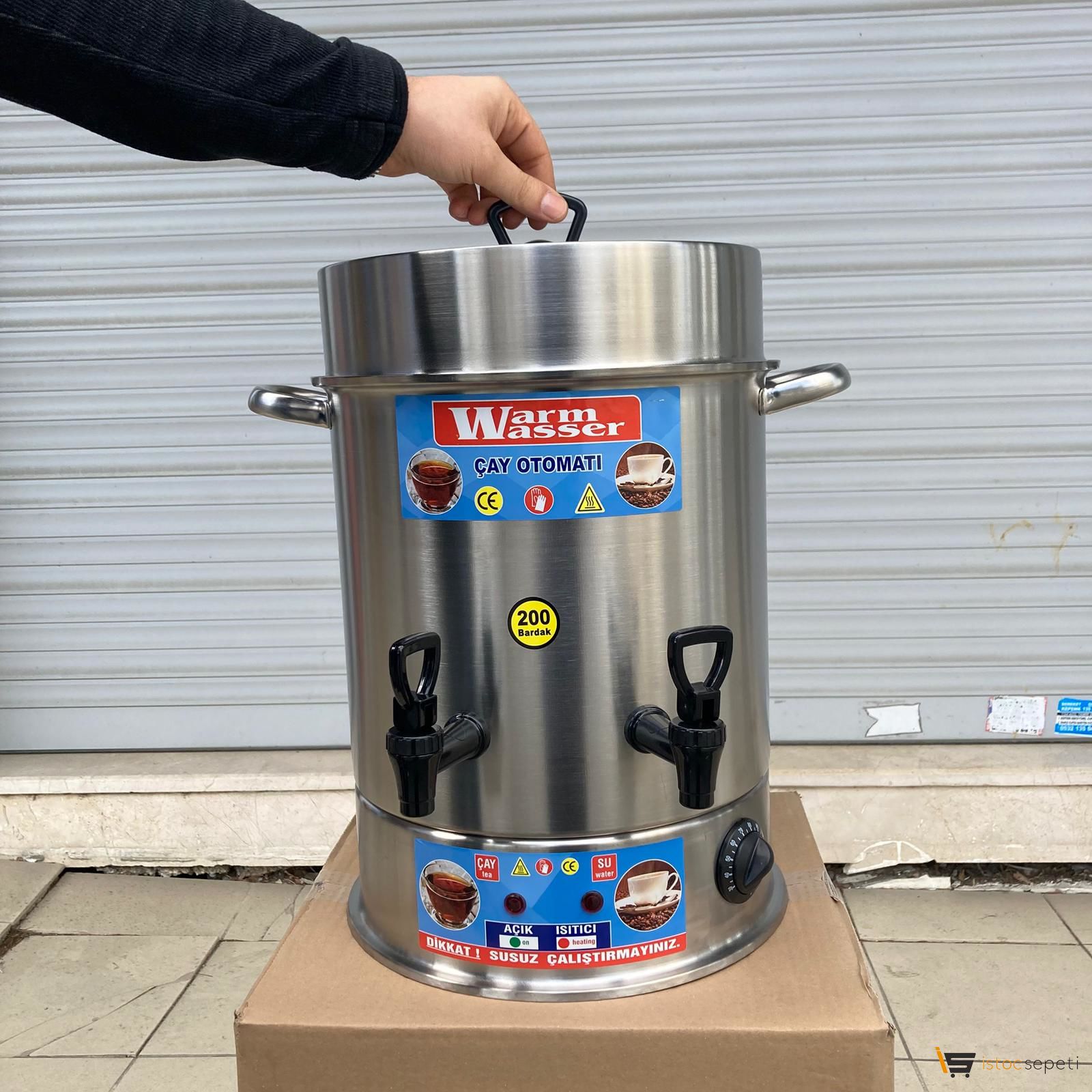 Asven 200 bardak çay otomatı 18 litre r28 - Çay Makinesi - 5.501,83 TL