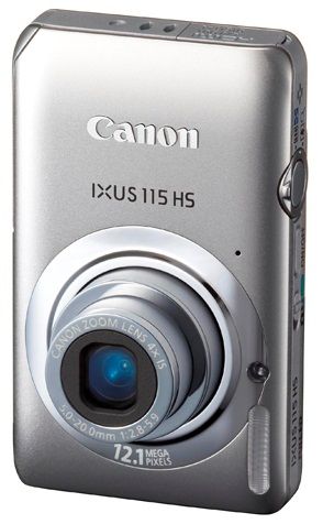 Canon Ixus 115 HS 12.1 MP 4x Optik Zoom 3.0'' LCD Gümüş Dijital Foto ...