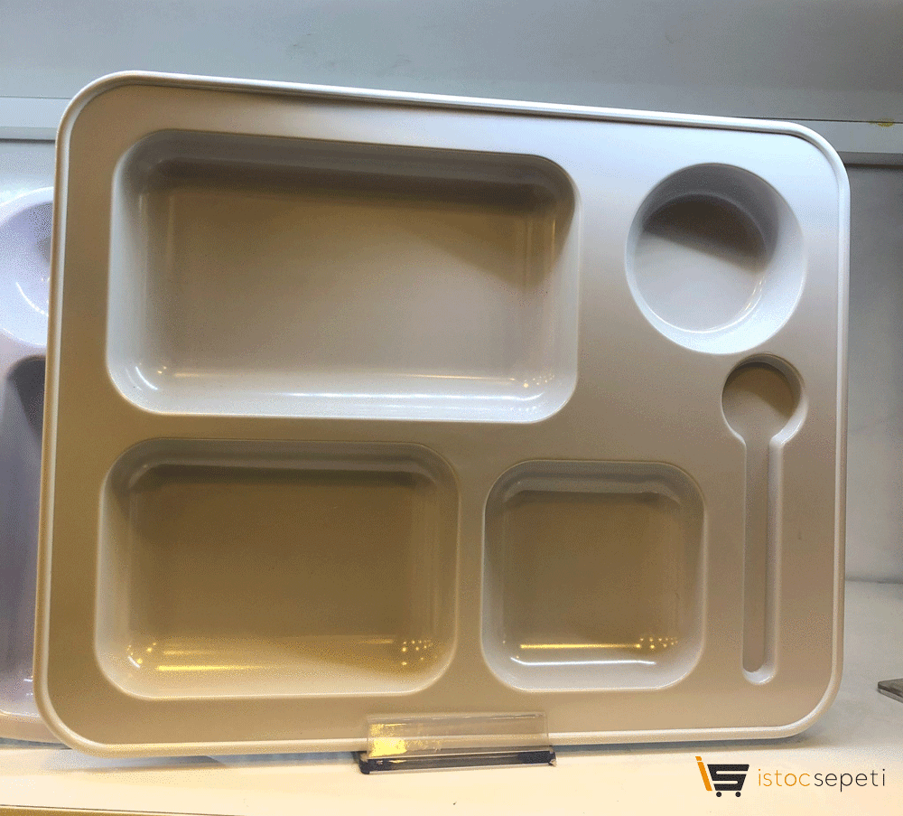 Okul Tipi Yemek Tabağı Tabldot - Tabldot Tabak - 250,40 TL