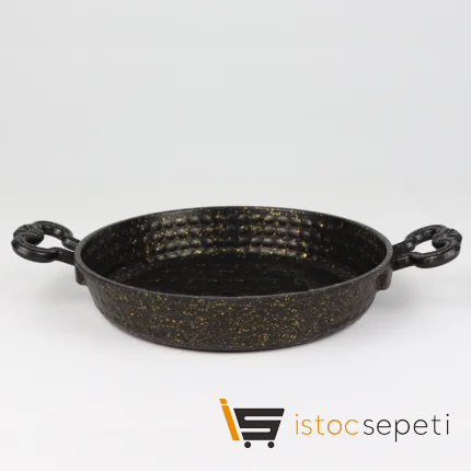 22 Cm Gold Stone Döküm Sahan - Döküm Tava - 579,00 TL