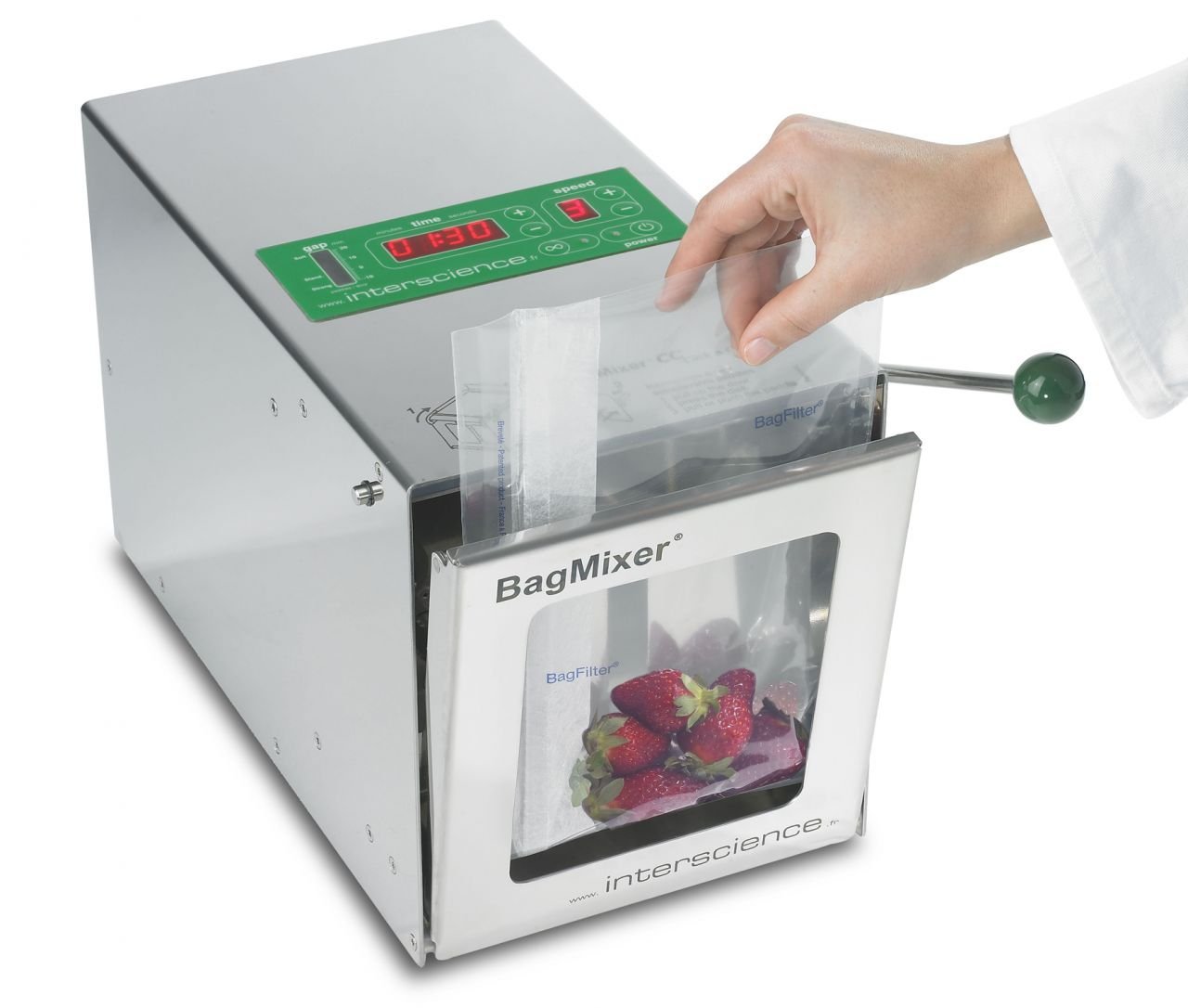 Stomacher Cihazı, BagMixer 400 CC Ayarlanabilir Hız, Ayarlanabilir ...