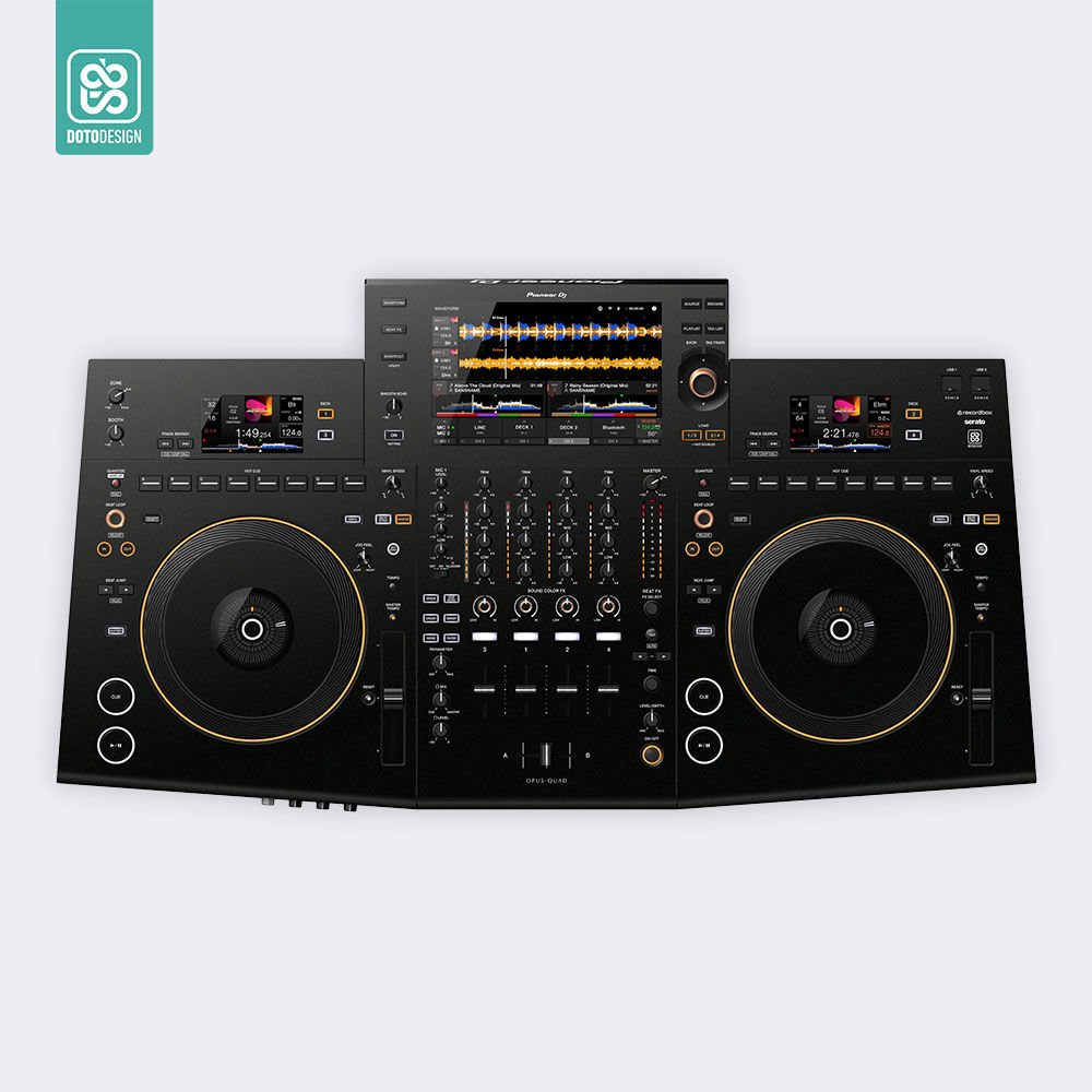 Doto Design Skin OPUS-QUAD | FULL COLORS | Pioneer OPUS-QUAD DJ ...
