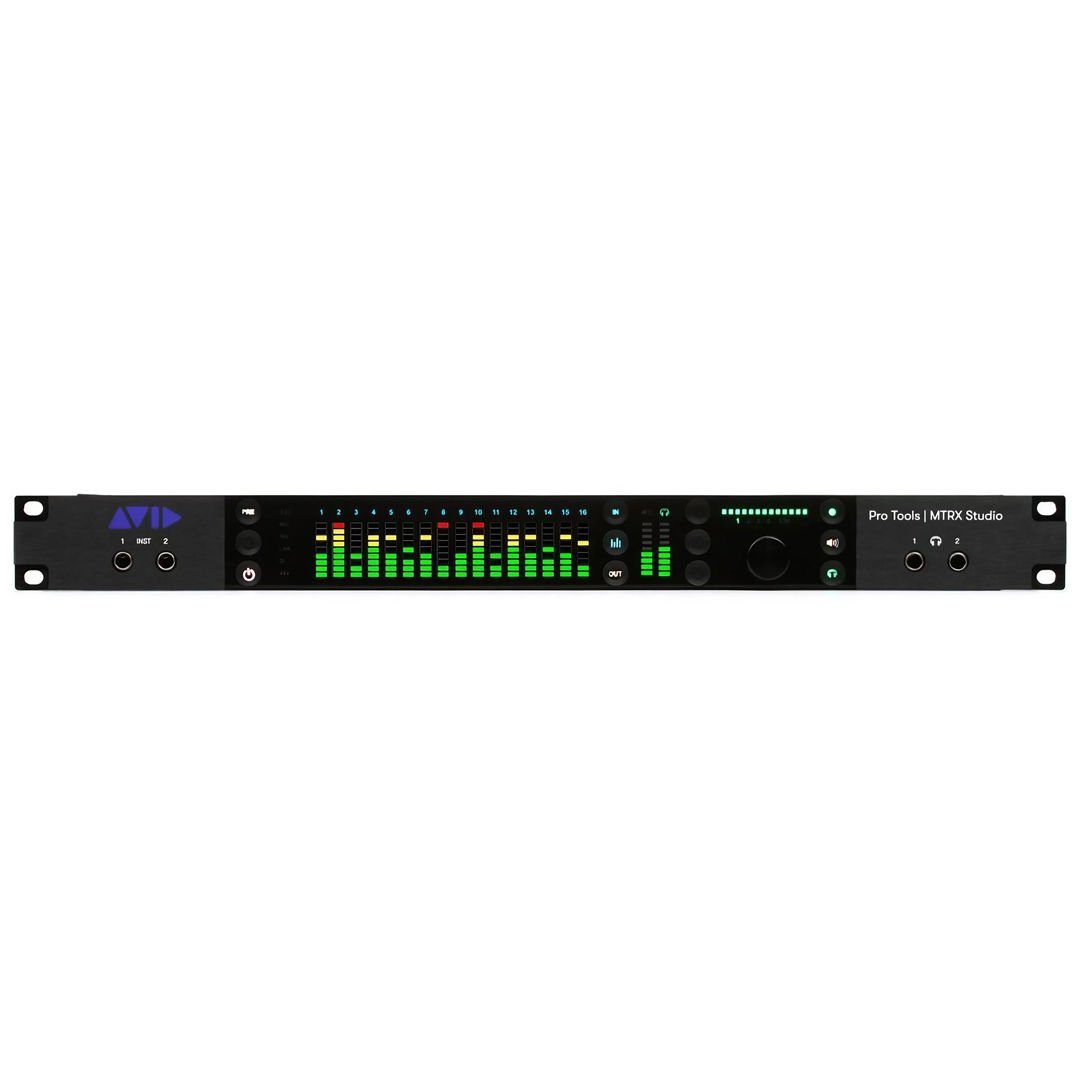Avid Pro Tools HDX Thunderbolt 3 MTRX Studio Rackmount System | 9935 ...