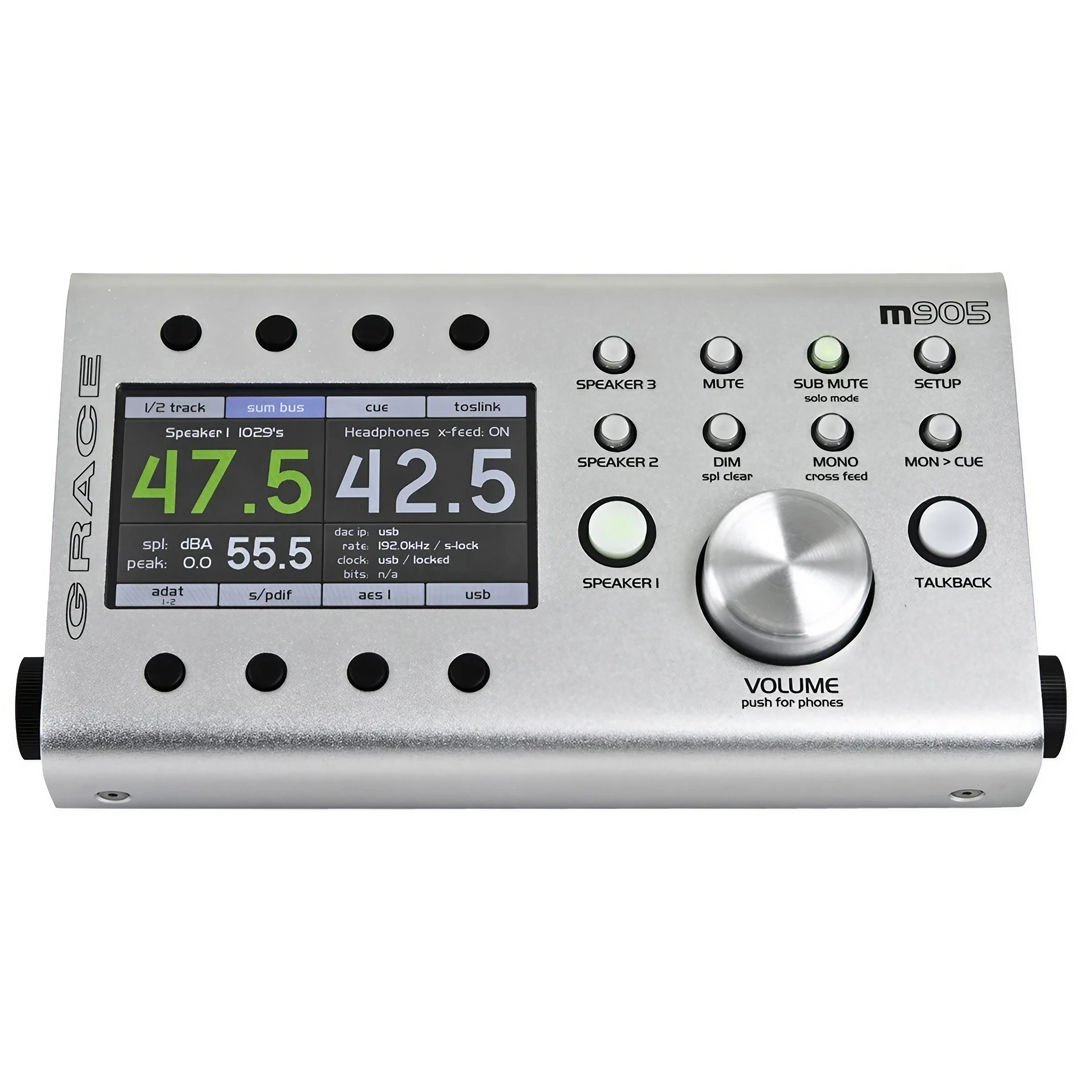 Grace Design M905 Analog Silver | Yüksek Kalite Stereo Monitör Kontrol ...