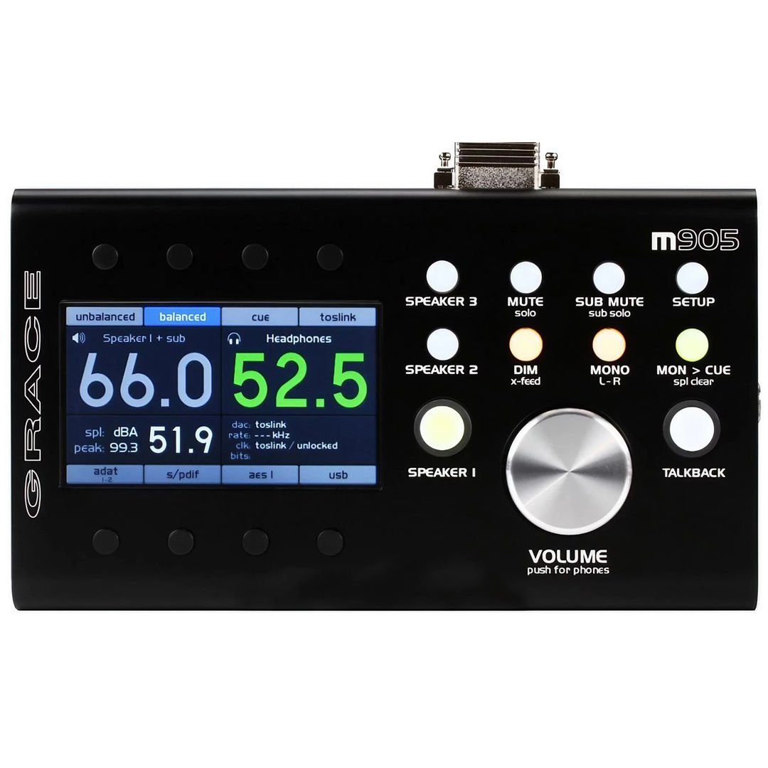 Grace Design M905 Analog Black | Yüksek Kalite Stereo Monitör Kontrol ...