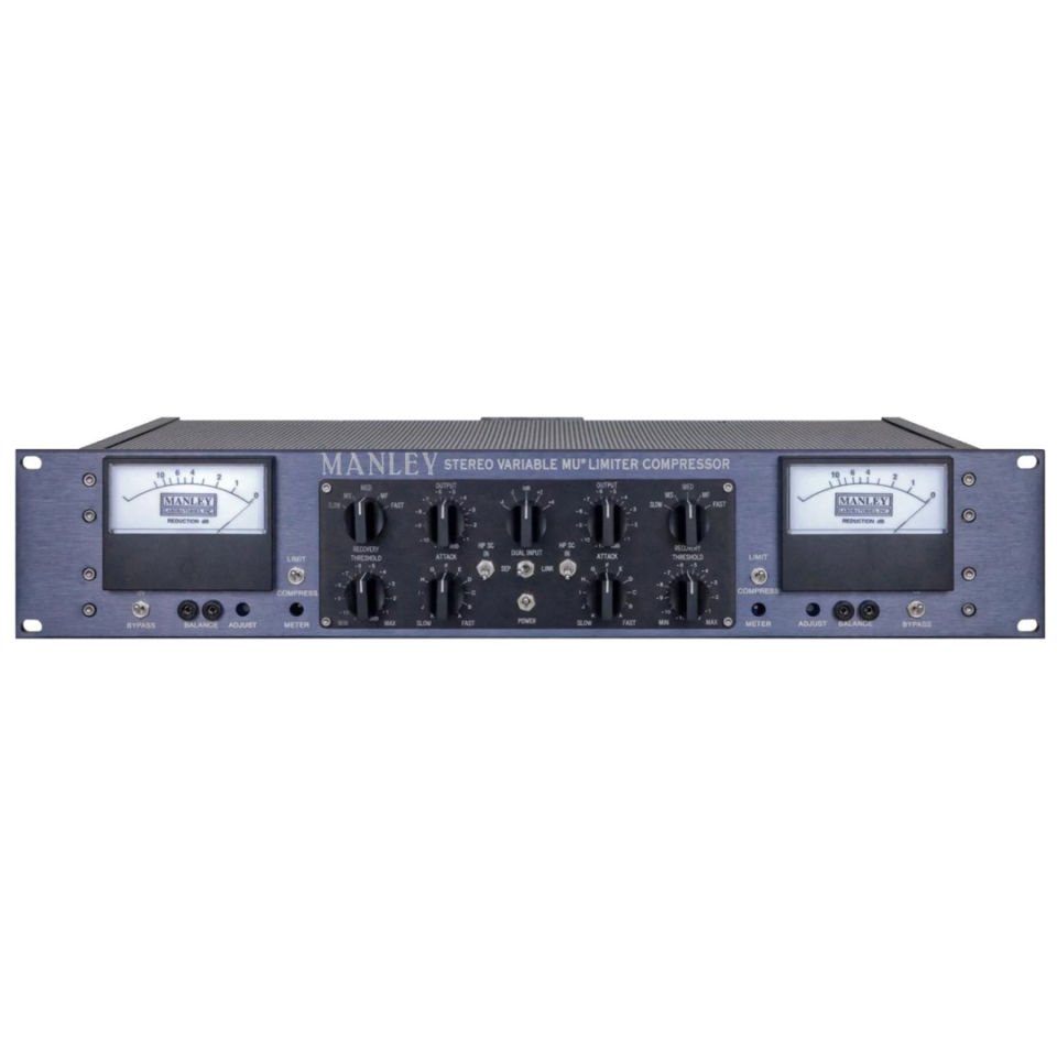 Manley Mastering Stereo Variable Mu® Limiter Compressor HP | 2 Kanallı ...