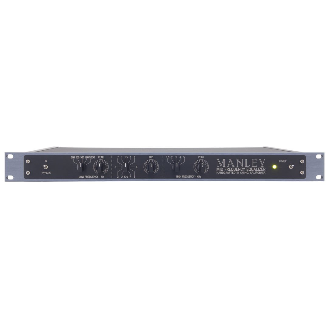 Manley Mid Frequency EQ | 1U Pultec Tüplü Equalizer