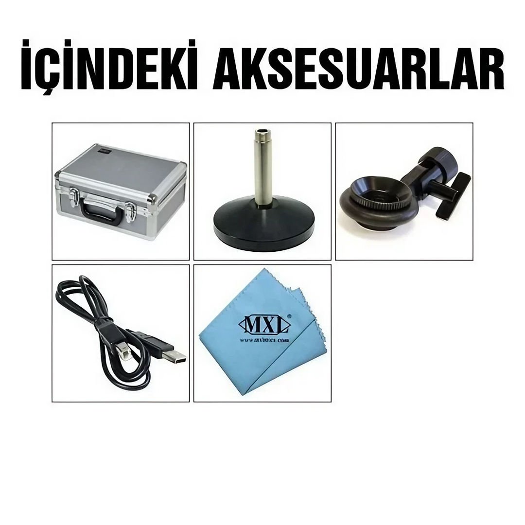 MXL USB 009 | Vokal, Enstrüman, Youtuber, Instagram, Tiktok & Podcast ...