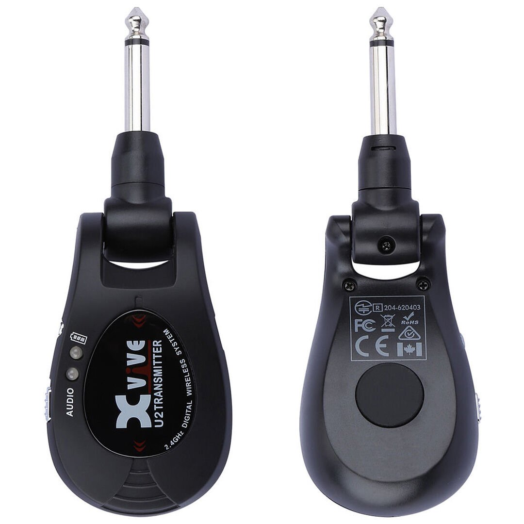 Xvive U2 | Dijital Kablosuz Gitar Sistemi - Siyah