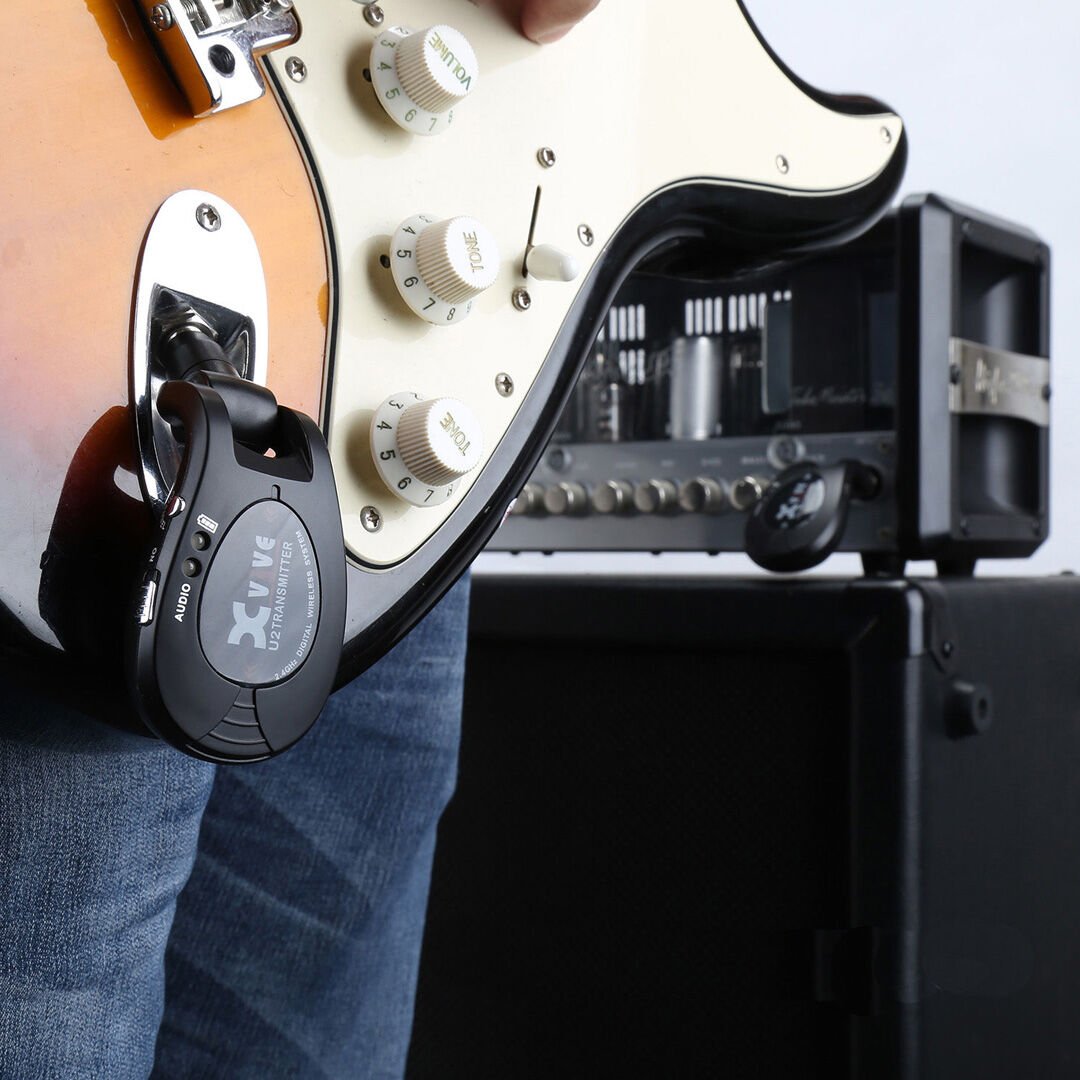 Xvive U2 | Dijital Kablosuz Gitar Sistemi - Siyah
