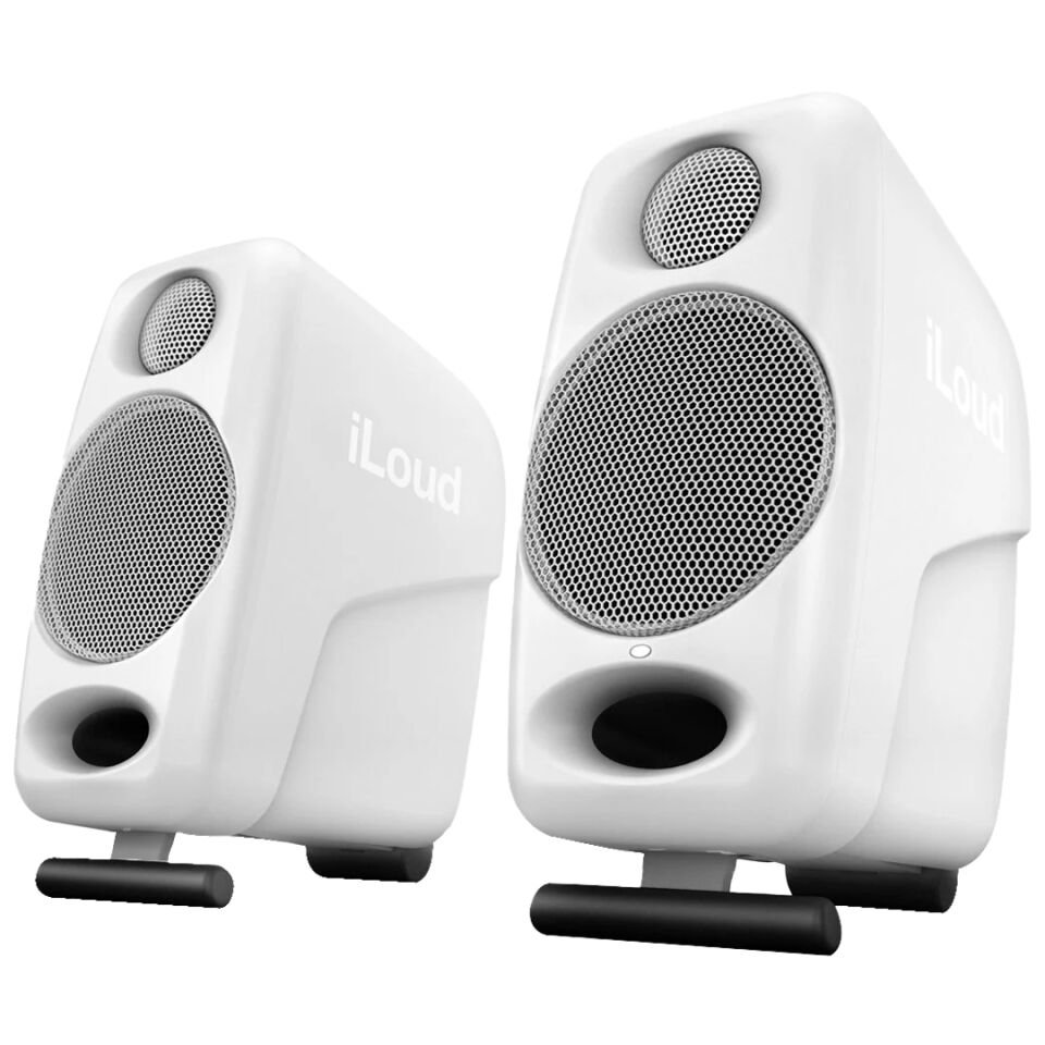 IK Multimedia iLoud Micro Monitor White | 50W 2-Yollu Ultra Kompakt ...