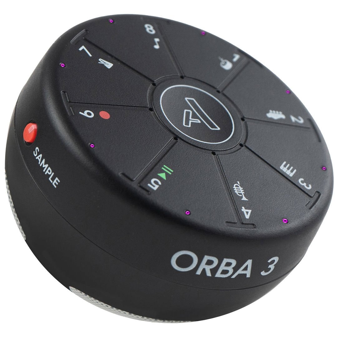 Artiphon Orba 3 Akıllı Taşınabilir Çoklu Enstrüman, Looper, Sampler ve ...