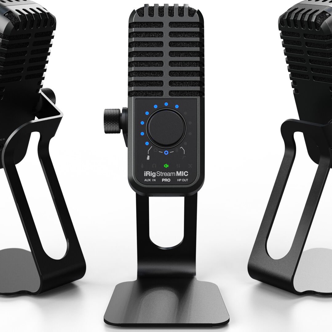 IK Multimedia iRig Stream Mic Pro | Kompakt Multi-Pattern Mikrofon & 4 ...