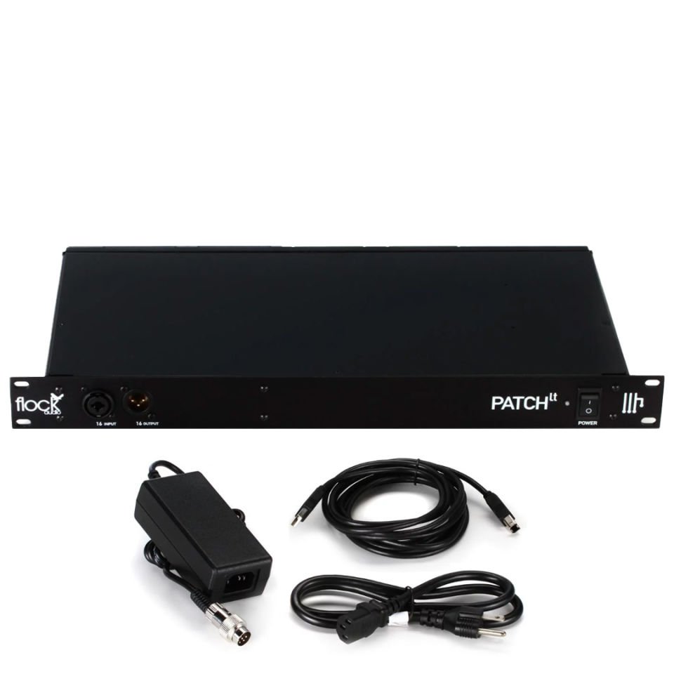 Flock Audio Patch LT | 32-point Digitally Controlled Analog Patchbay