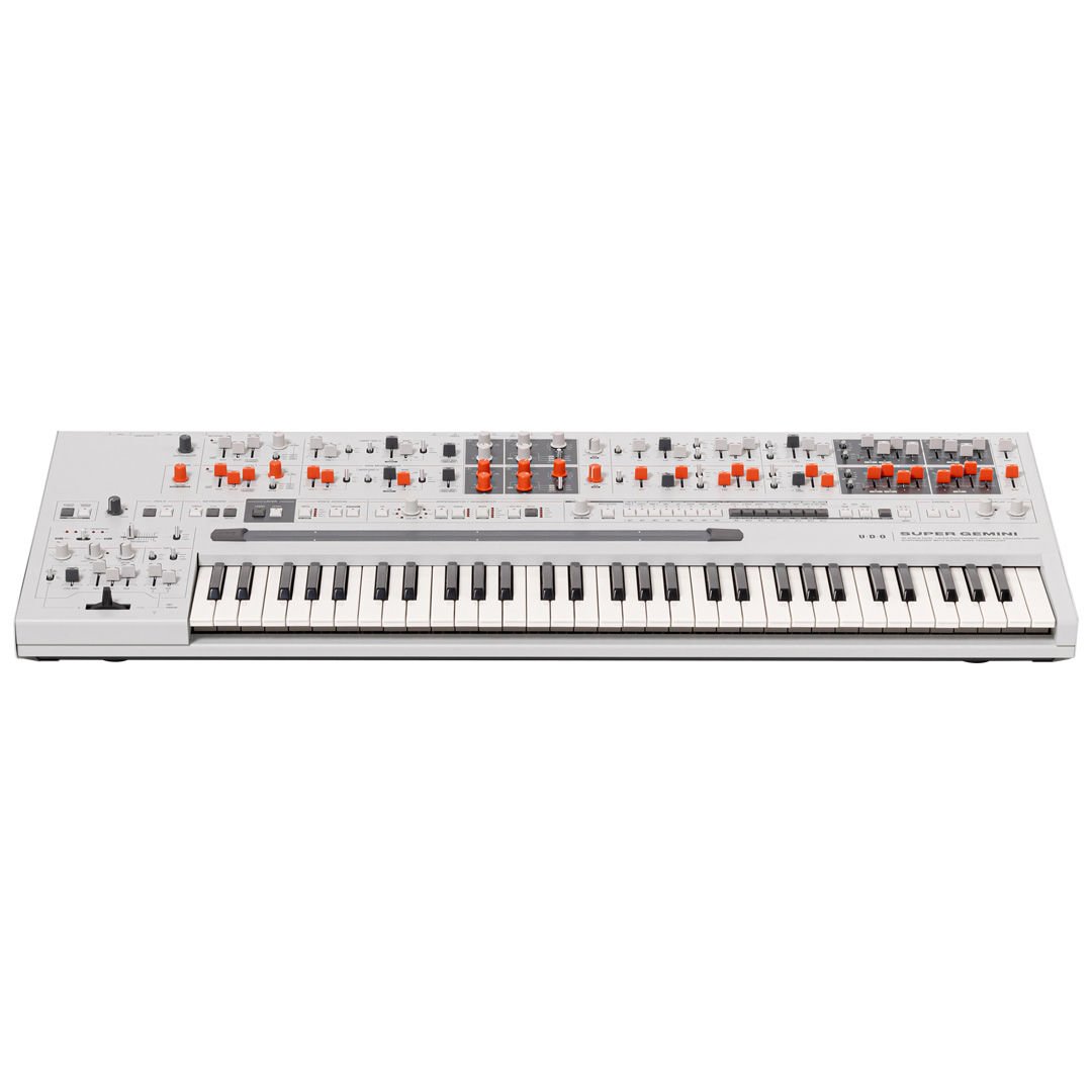 UDO Audio Super Gemini | 61-Tuş 20-Voice Polyphonic Bi-Timbral Hybrid ...