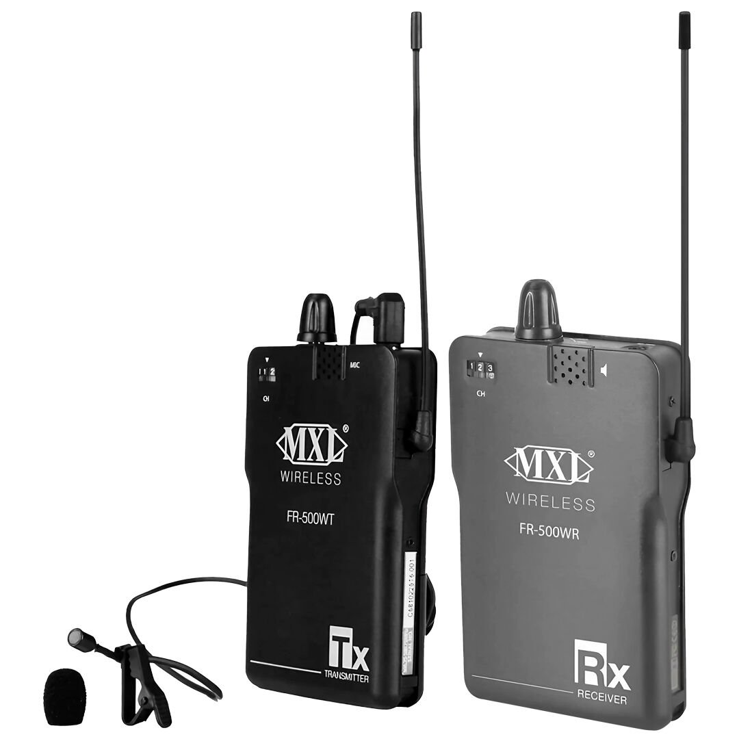 MXL FR-500WK | Profesyonel Taşınabilir Kablosuz Yaka Mikrofon Seti