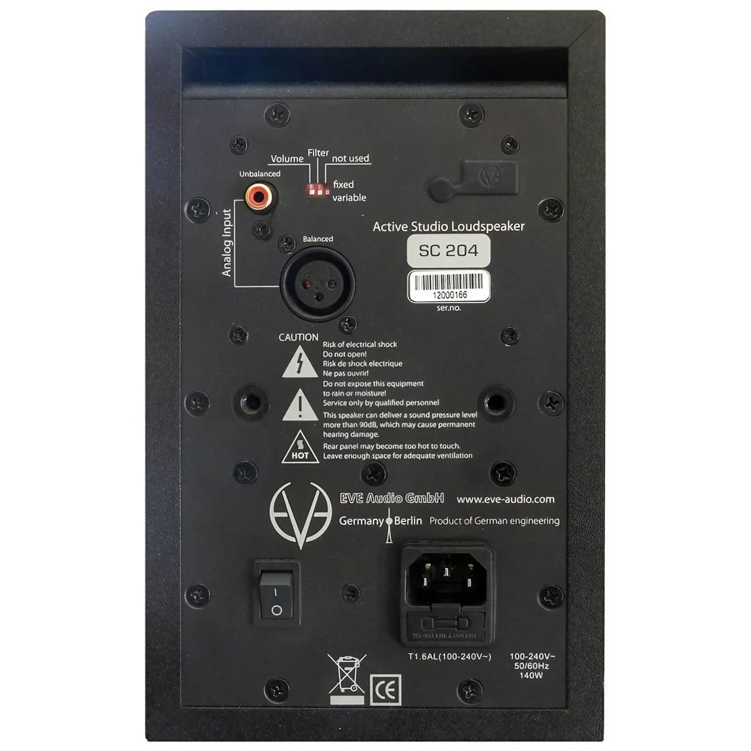 Eve Audio SC204 (Tek) | 100W 4'' 2-Yollu Yakın Alan Aktif Stüdyo Monitörü