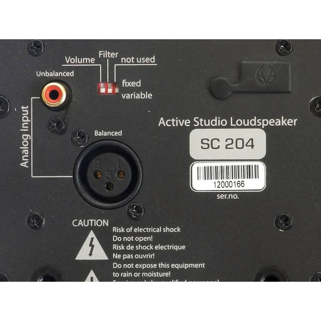 Eve Audio SC204 (Tek) | 100W 4'' 2-Yollu Yakın Alan Aktif Stüdyo Monitörü