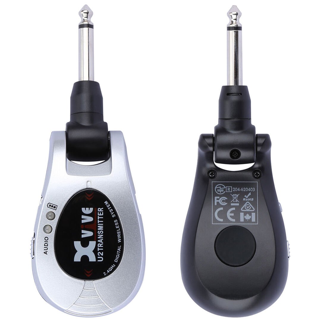Xvive U2 Guitar Wireless System | Dijital Kablosuz Gitar Sistemi - Silver