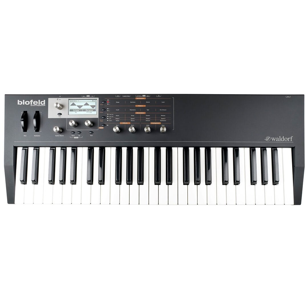 Waldorf Blofeld Keyboard Black | 49-Tuş Analog Synthesizer Keyboard ...