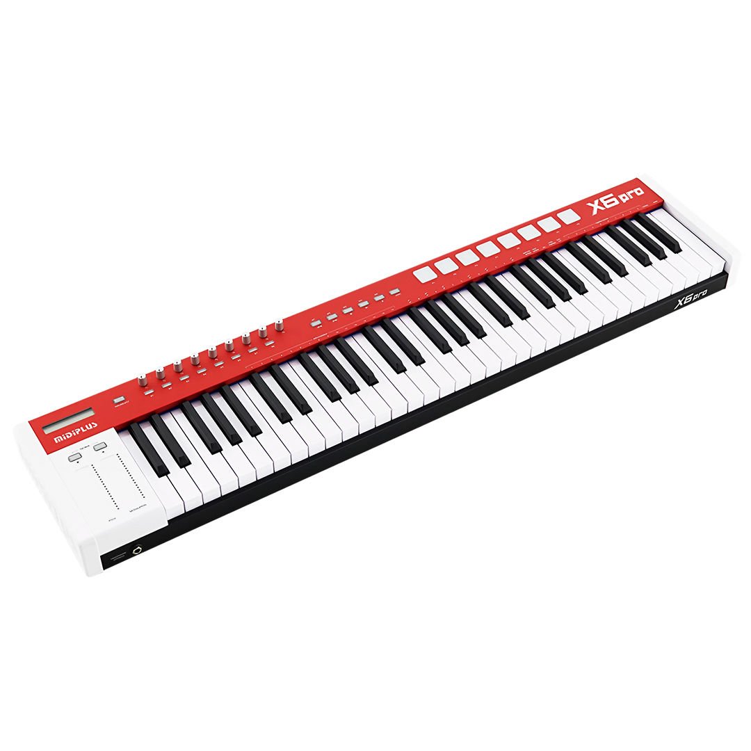 MIDIPLUS X6 Pro | 61-Tuş Piyano Tarzı USB MIDI Klavye Controller ...