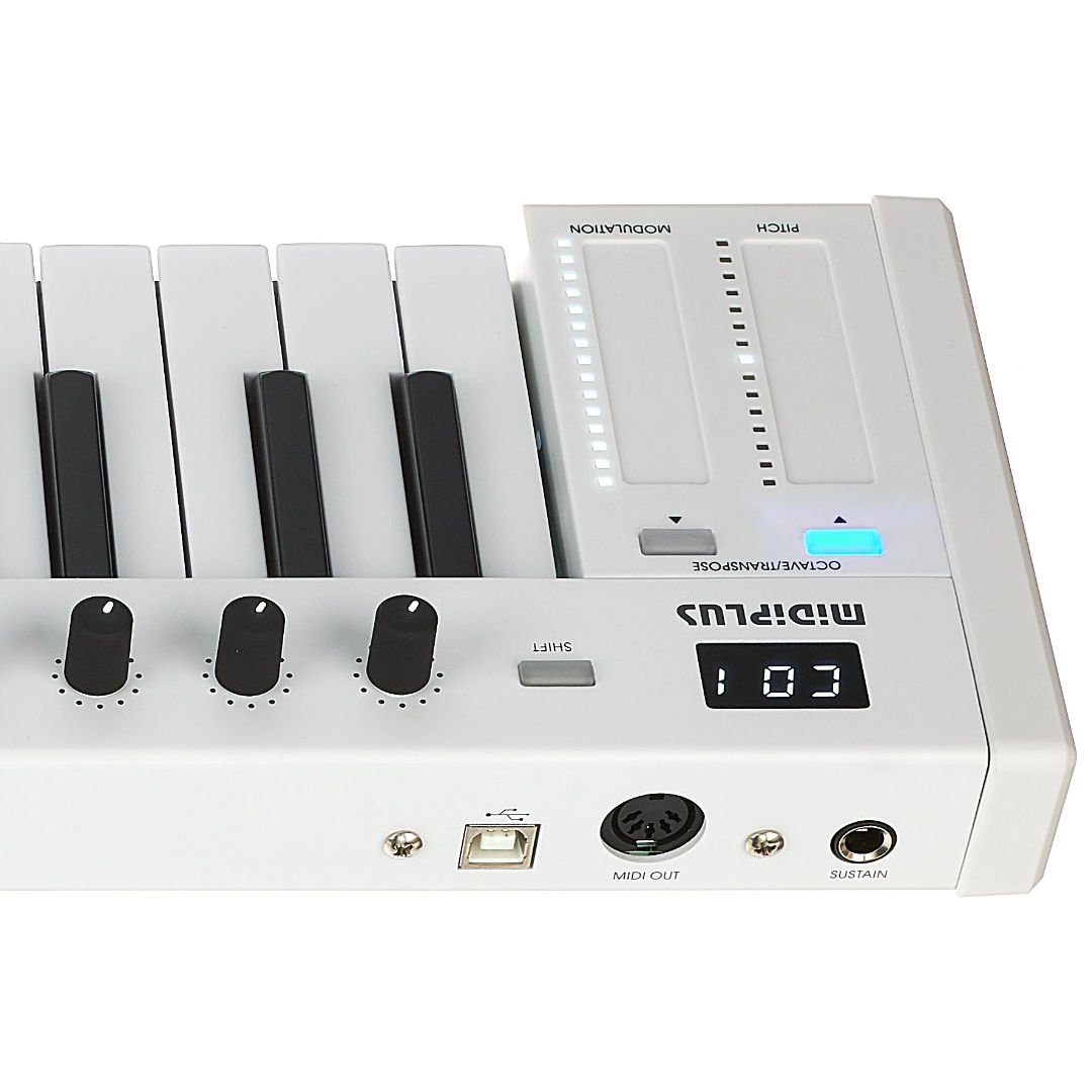 MIDIPLUS X3 Mini | 37-Tuş USB MIDI Klavye Controller / Kontrolör