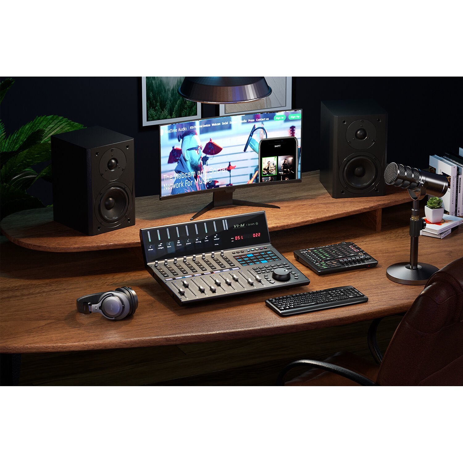 Icon Pro Audio V1-M DAW Control Surface | Daw Controller | Kontrolör Yüzeyi