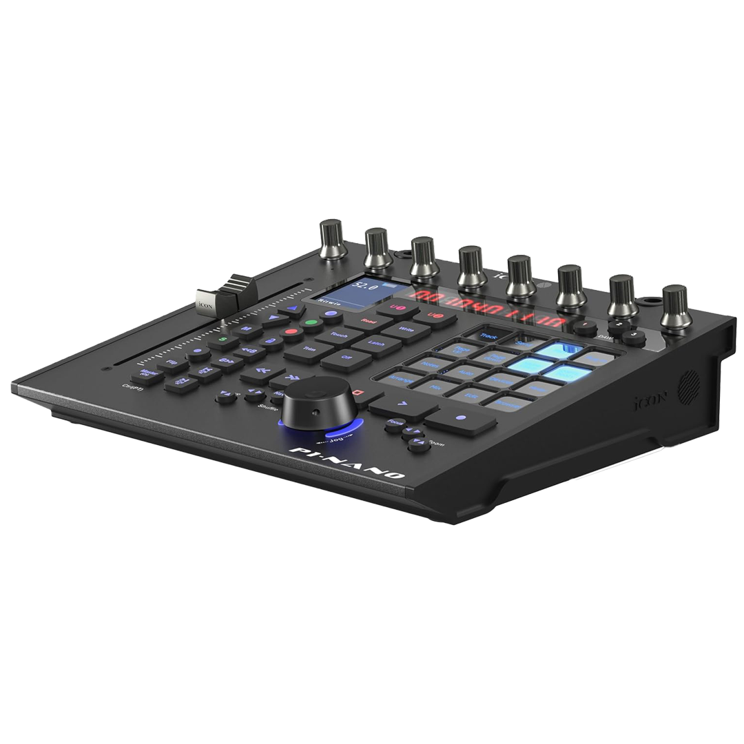 Icon Pro Audio P1-Nano Compact DAW Control Surface | Daw Controller ...