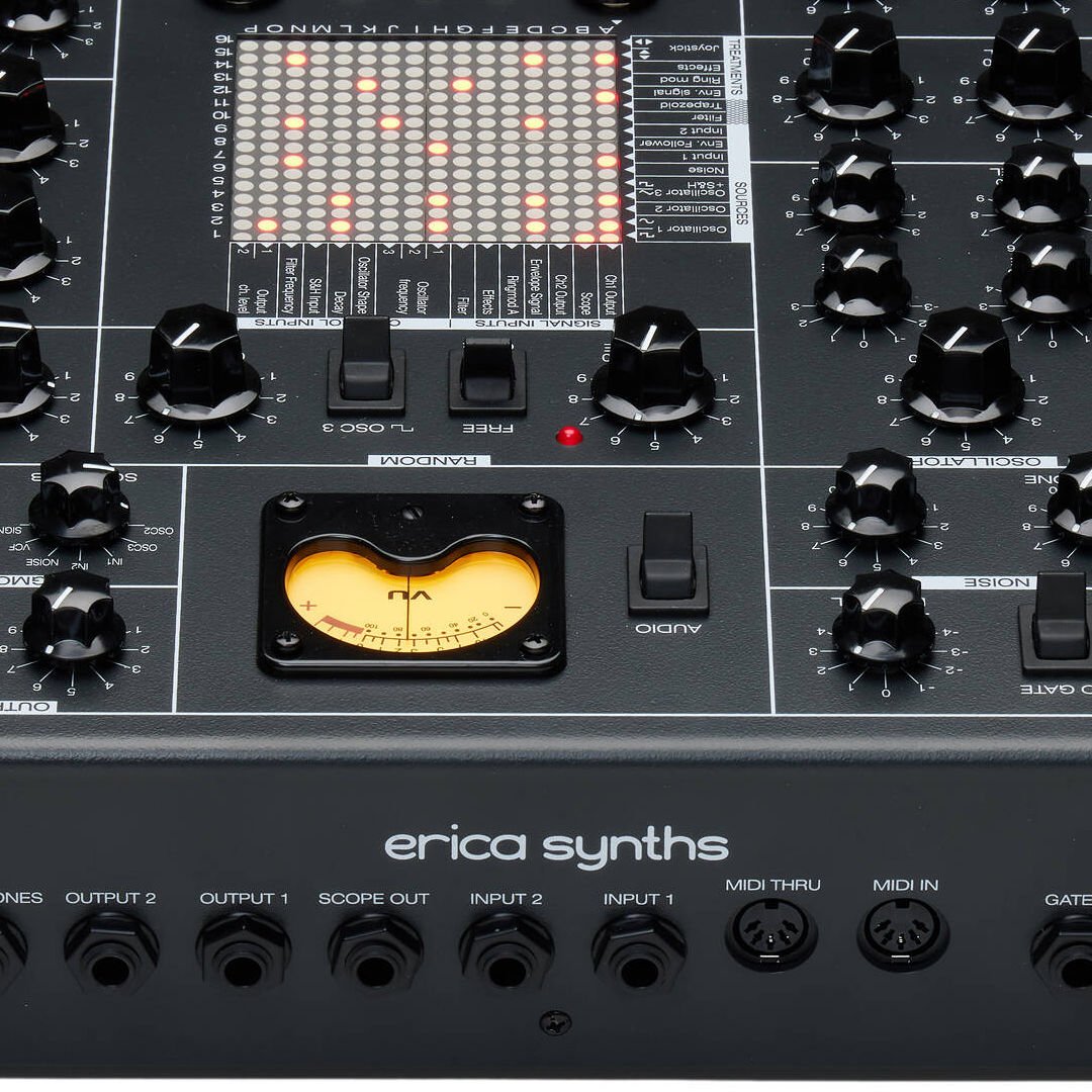 Erica Synths Syntrx II | Desktop Analog Synthesizer