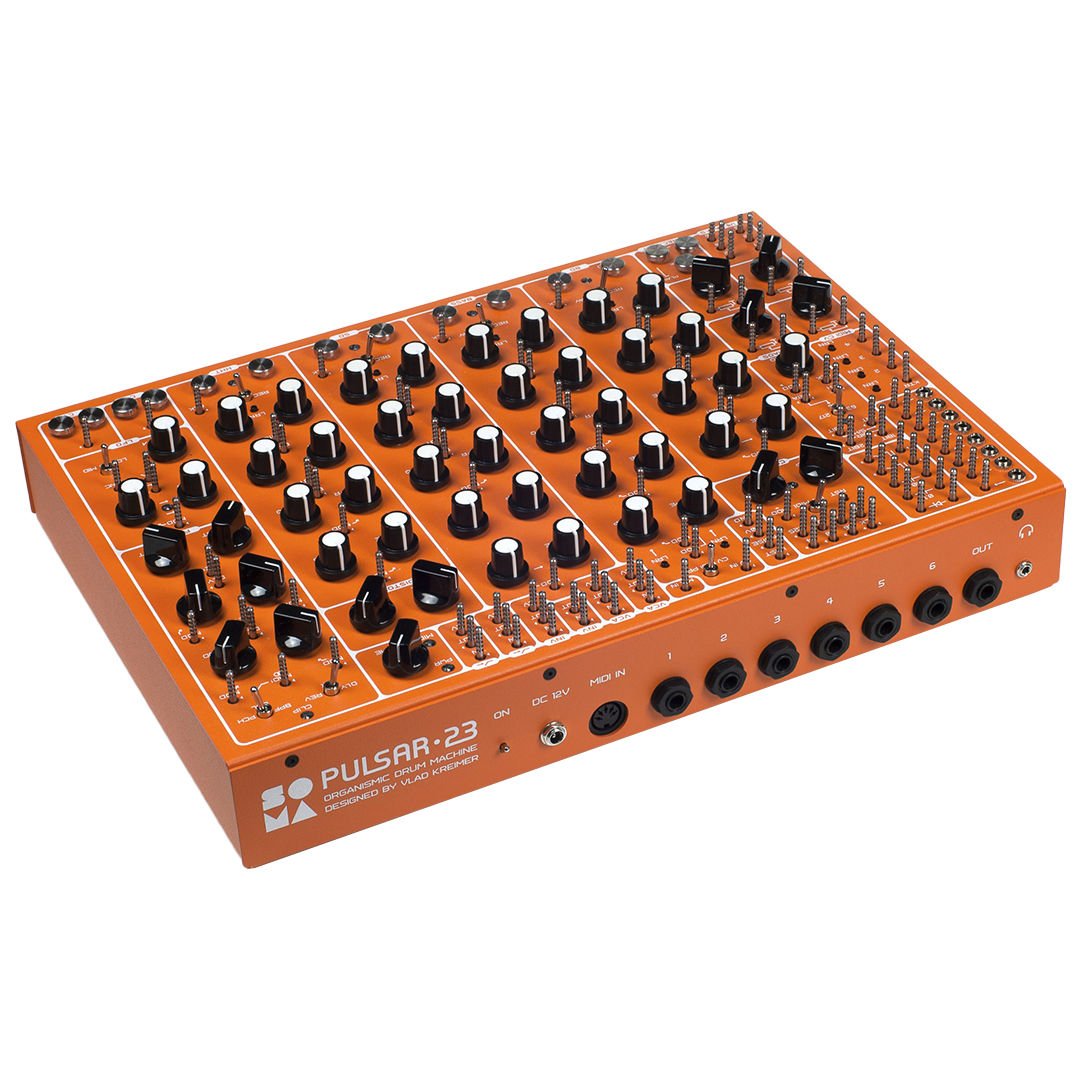 Soma Synths Pulsar-23 Orange | Organizmik Drum Machine | Davul Makinesi