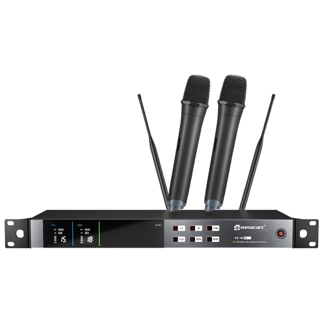 Relacart EZ.Mi2 Handheld Mic | Çift Kanallı El Tipi Mikrofonlu Wireless ...