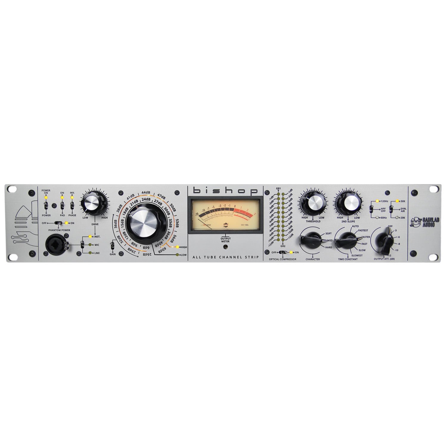 Gainlab Audio Bishop | All Tube Channel Strip | Tamamı Tüplü Kanal ...