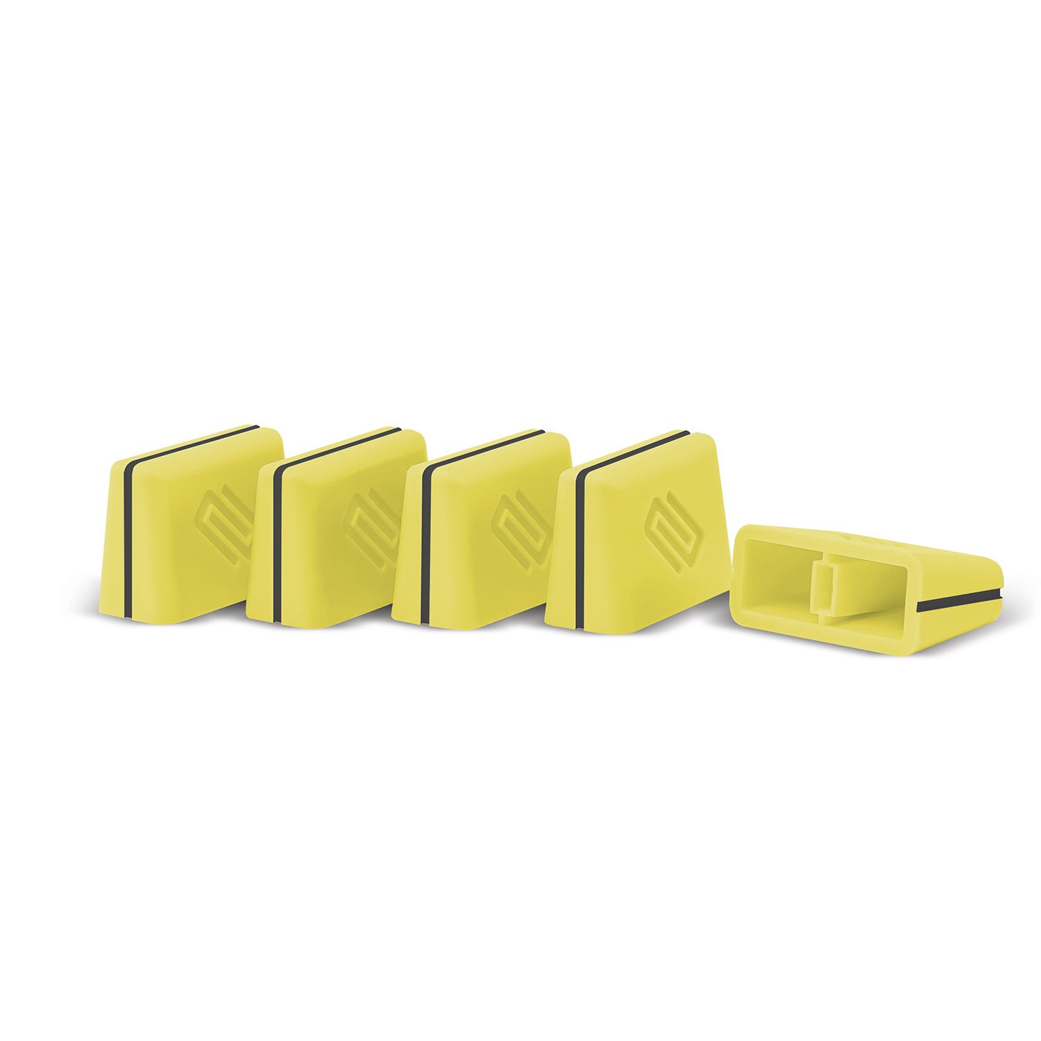 Reloop Fader Cap Set Yellow (Set of 5) - Neon Renkli DJ Fader Caps