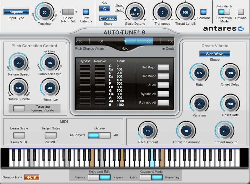 Antares Tech Auto-Tune 8