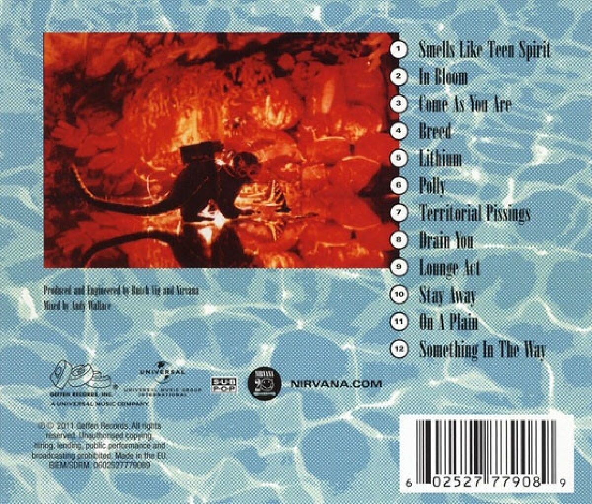 NIRVANA - NEVERMIND (REMASTERED) (CD)