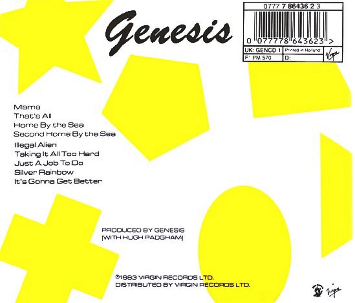 GENESIS - GENESIS (CD) (1983)