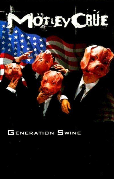 MOTLEY CRUE - GENERATION SWINE, (MC), KASET