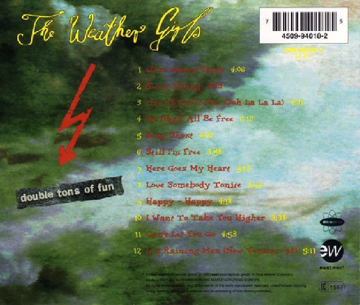 THE WEATHER GIRLS - DOUBLE TONS OF FUN (CD)