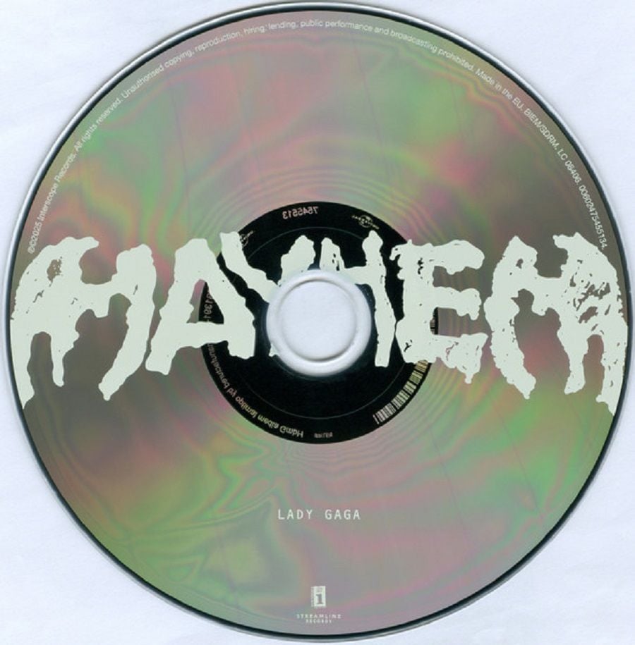 LADY GAGA - MAYHEM (ALT COVER / 15 TRACK) (CD) (2025)