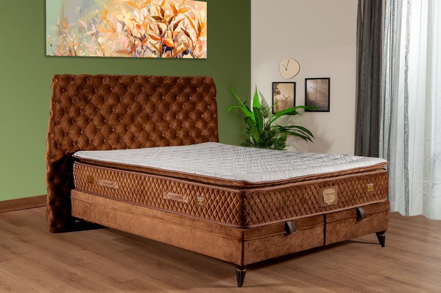 Terapii Bed set 100x200 - Mobetto Mobilya - Bed / Base / Headboard