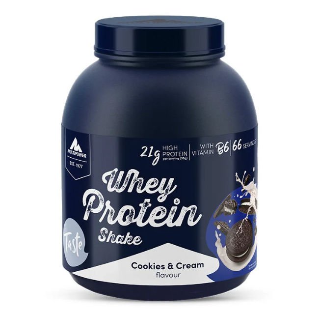 MULTIPOWER Multipower Whey Protein Shake 2000 Gr KURABİYE AROMALI