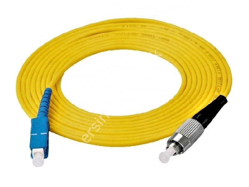FİBER OPTİK KABLO 15MT (SC/FC SM Simplex FO Patch cord/Jumper ...