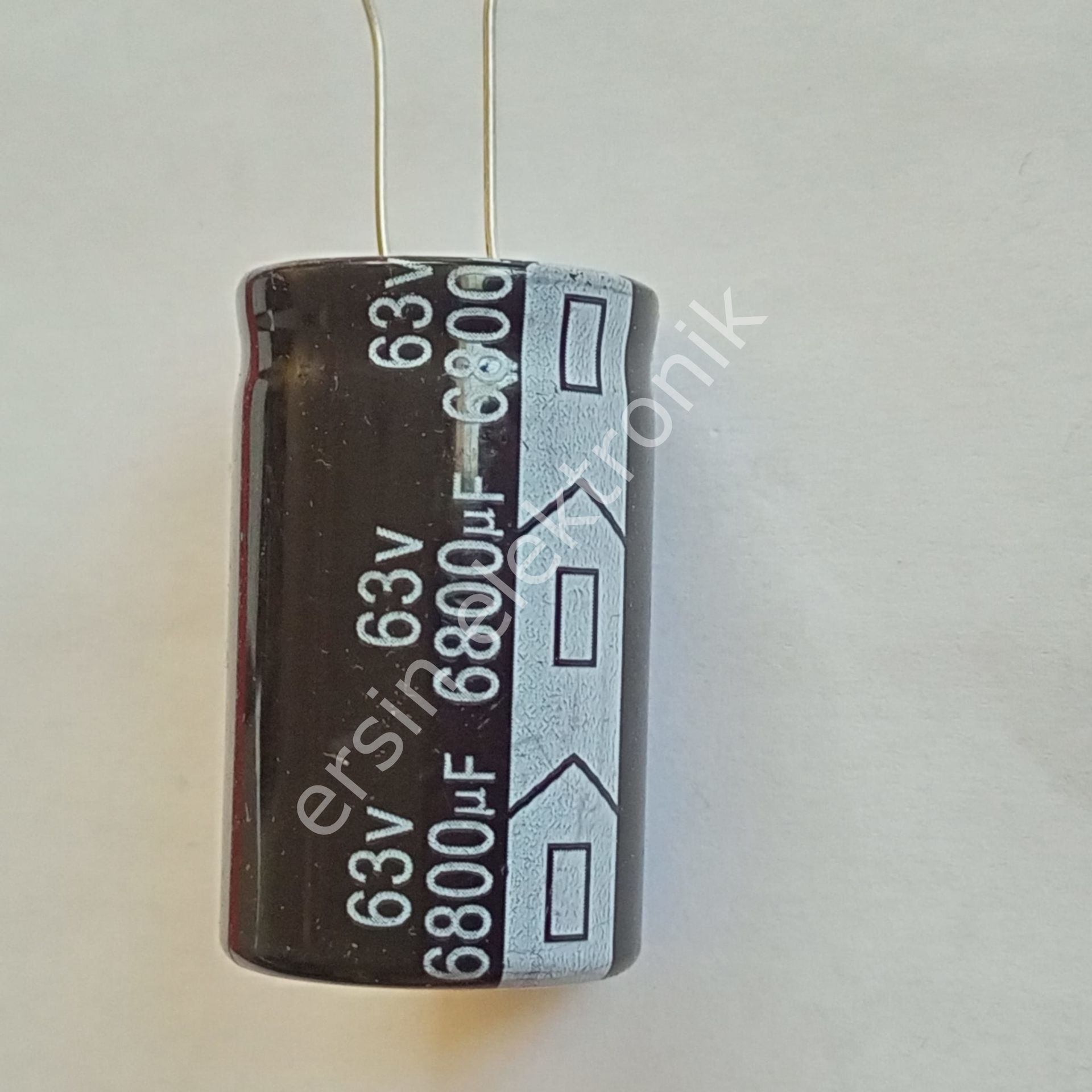 6800uF 63V Elektrolitik Kondansatör (25X41) - SECON - Elektrolitik - Ersin Elektronik
