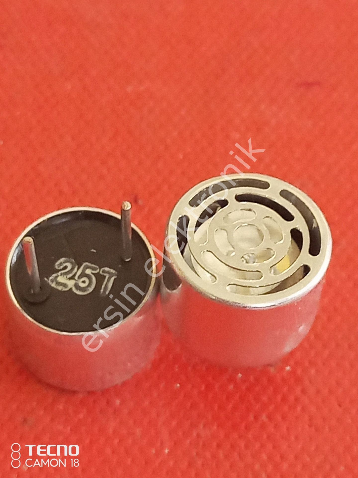 25T-116F 40KHZ RX Ultrasonik Sensor ( Takım) (TX/RX) - CYN - Sensor ...