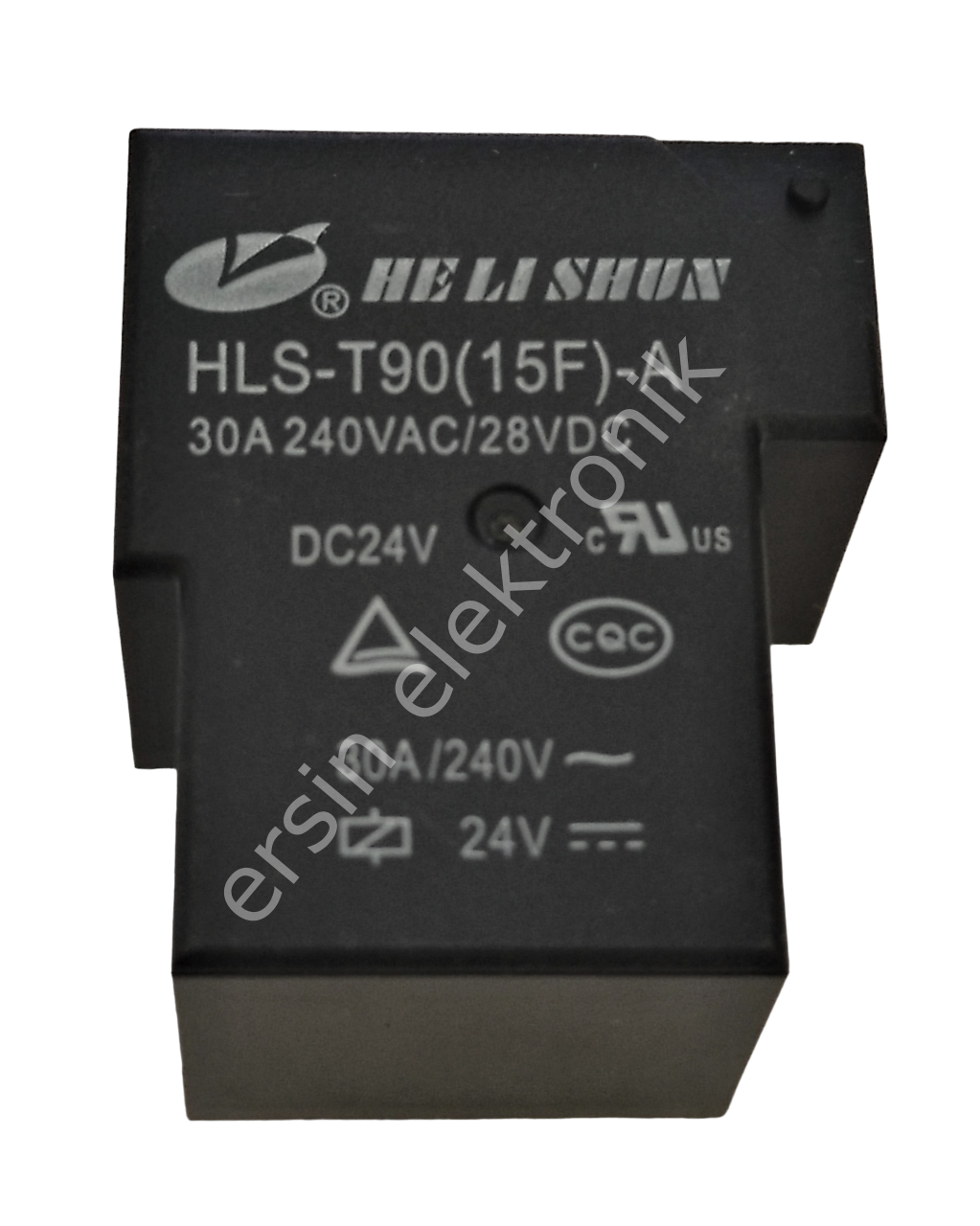 HLS-T90(15F)-A DC24V 30A 24V Röle - HELISHUN - 24V Röle - Ersin Elektronik