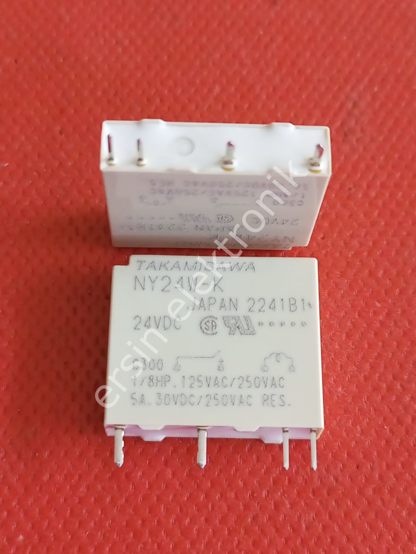 NY24W-K 5A 24V Röle ( TAKAMISWA) - TAKAMISAWA - 24V Röle - Ersin Elektronik