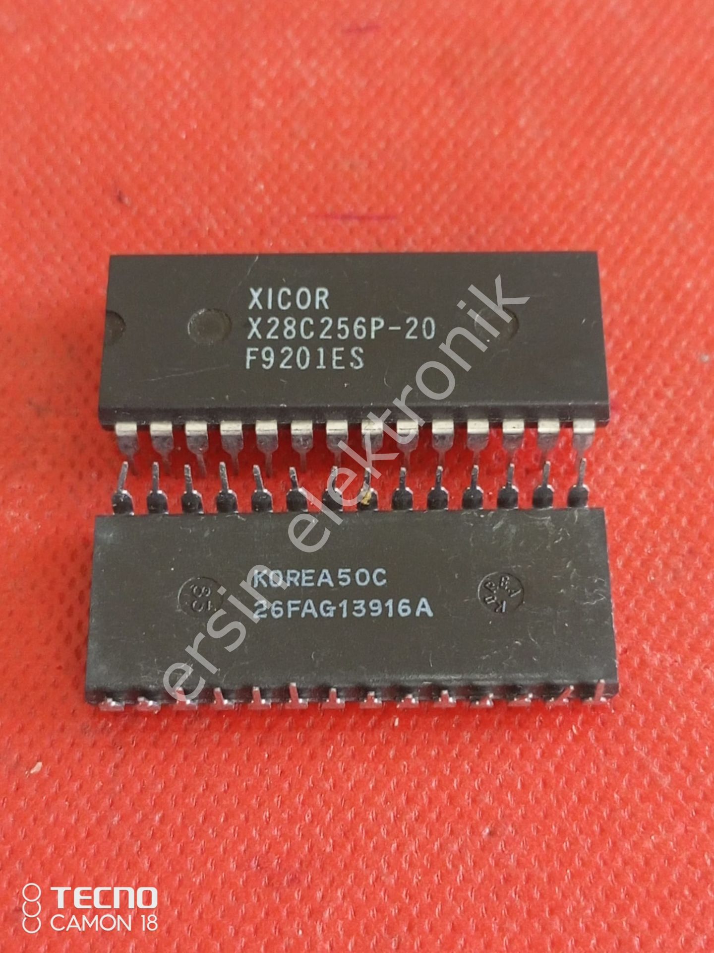 28C256 (X28C256P-20) - XICOR - EEprom - Ersin Elektronik