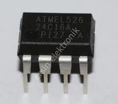 24C16PU 6 Kbit Serial I2C Bus EEPROMwith User-Defined Block Write Protection - ATMEL - EEprom ...